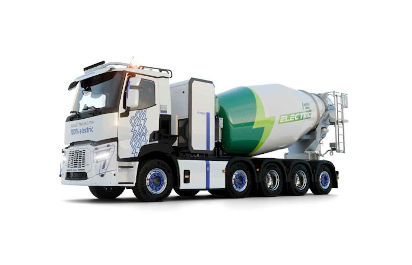 Cette bétonneuse 100 % électrique de Renault Trucks va révolutionner ...