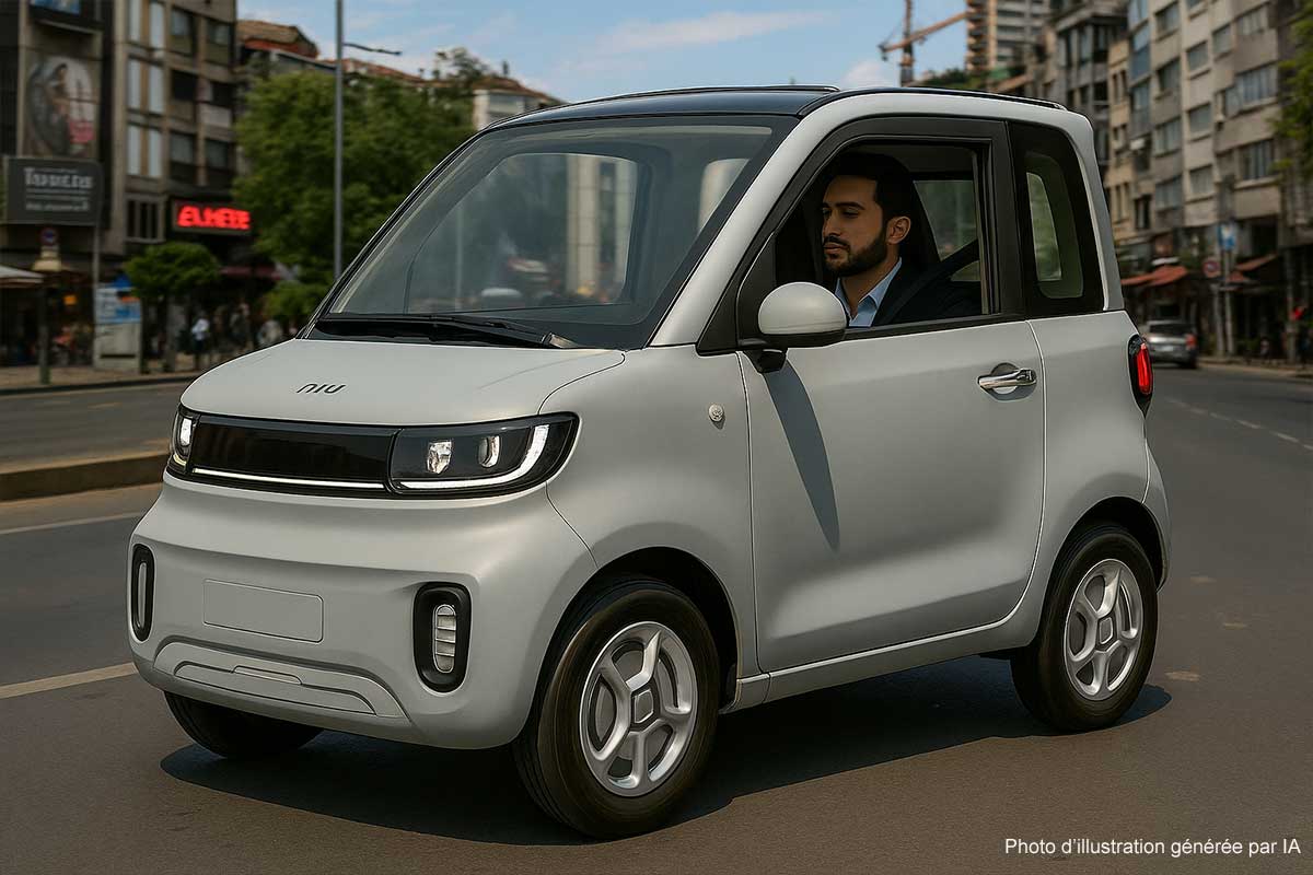 Découvrez cette incroyable mini voiture électrique pour deux ...