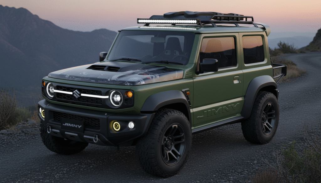 Le Suzuki Jimny 2026 débarque avec un moteur turbo renforcé et des ...